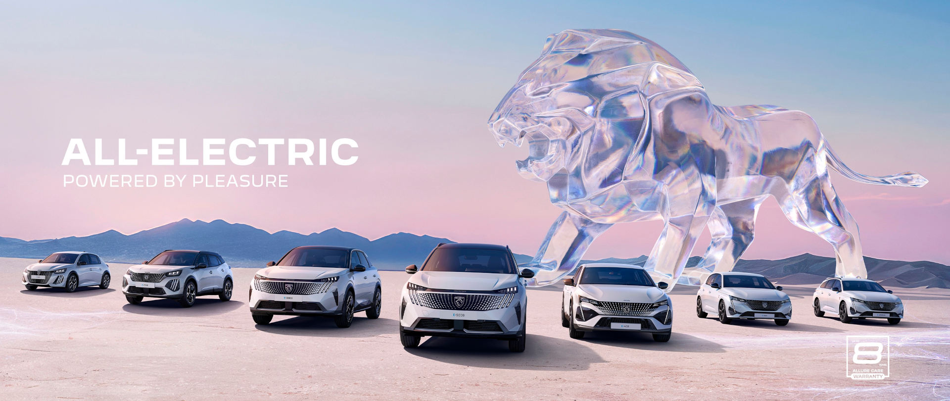 Behind the scenes of the PEUGEOT EV Lions ad