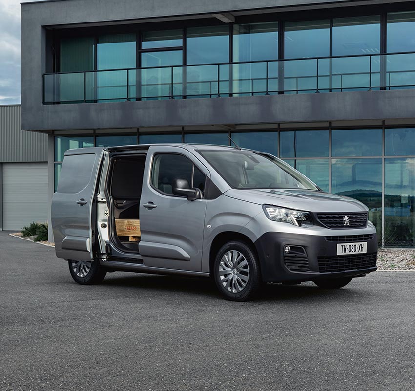 The PEUGEOT E-Partner Electric Van Runout Is On