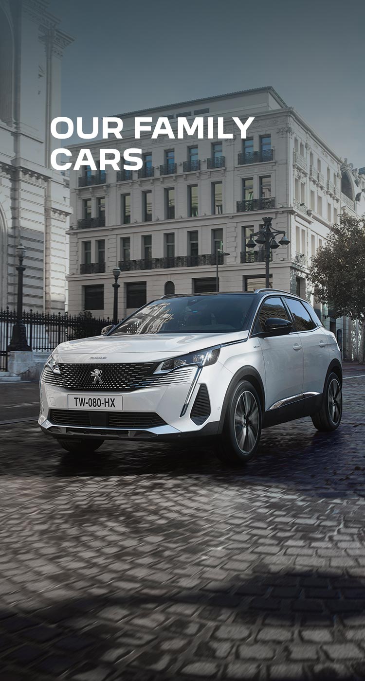 Explore The PEUGEOT Range of Family Cars