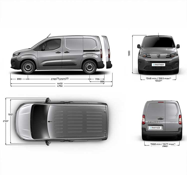 New PEUGEOT Partner | Compact Petrol Work Van